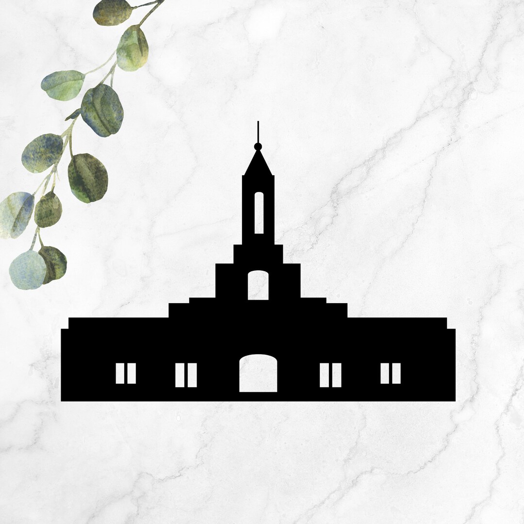 Grand Junction Colorado Temple LDS - SVG, PNG, Cricut, Silhouette ...