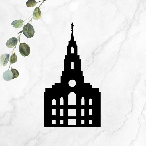 Layton Utah Temple LDS - SVG, PNG, Cricut, Silhouette - Digital File - Etsy