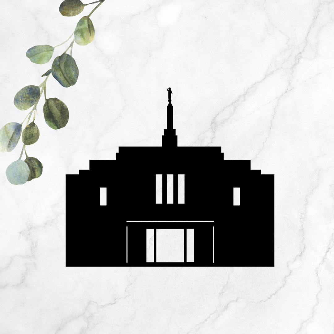 Snowflake Arizona Temple LDS - SVG, PNG, Cricut, Silhouette - Digital ...