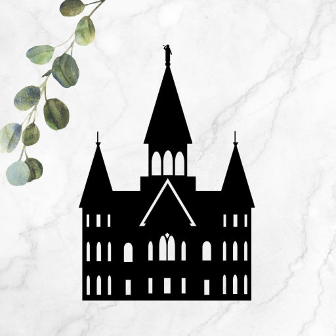 Provo City Center Utah Temple LDS - SVG, PNG, Cricut, Silhouette ...