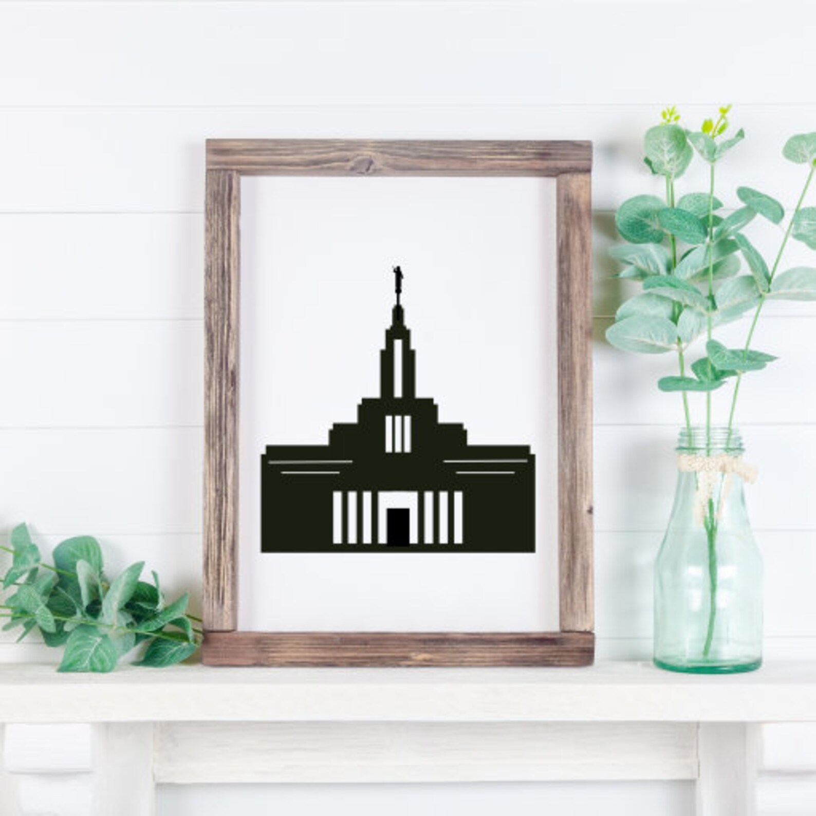 Draper Utah Temple LDS - SVG, PNG, Cricut, Silhouette - Digital File - Etsy