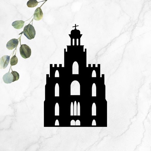 Logan Utah Temple LDS - SVG, PNG, Cricut, Silhouette - Digital File - Etsy