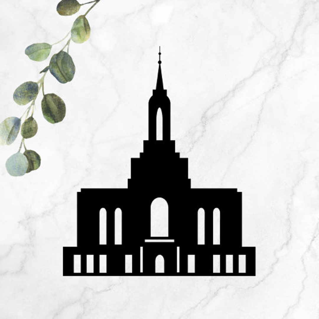 Orem Utah Temple LDS - SVG, PNG, Cricut, Silhouette - Digital File - Etsy
