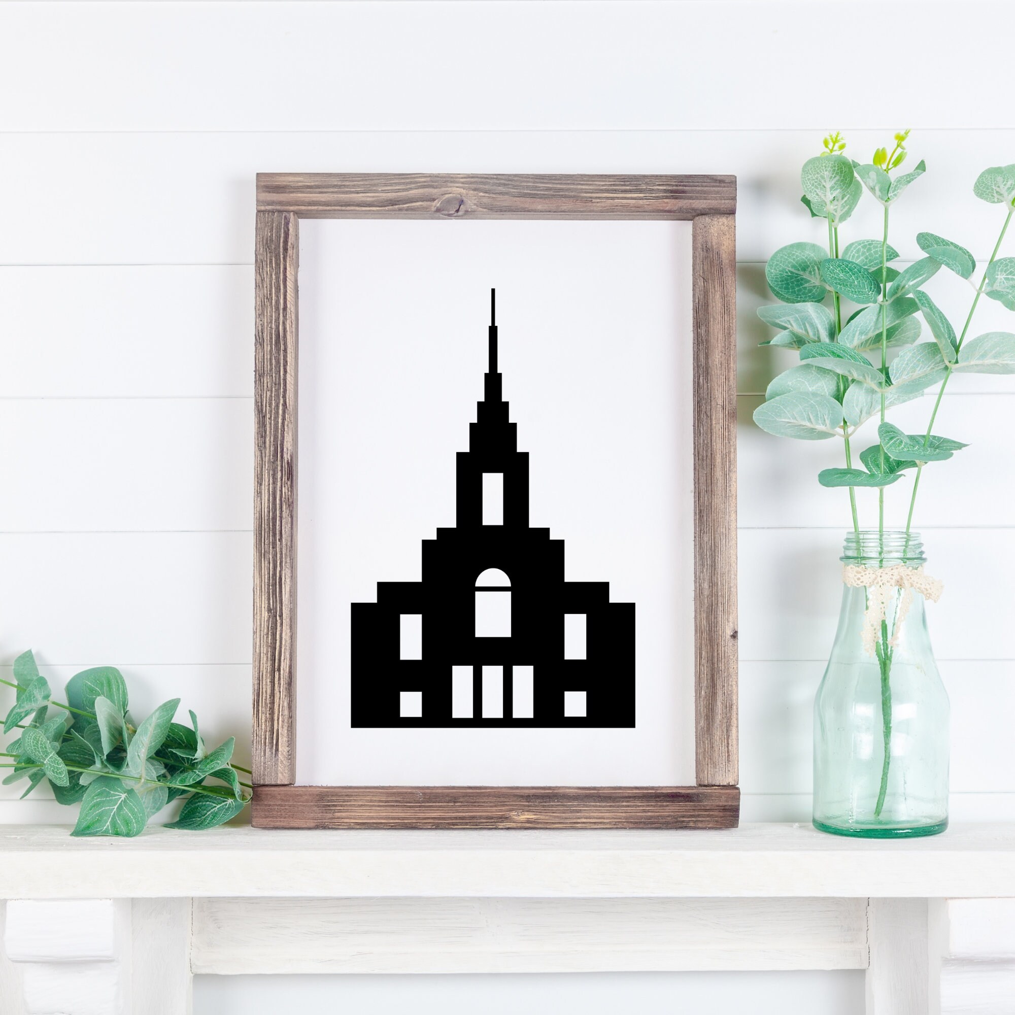 Burley Idaho Temple LDS - SVG, PNG, Cricut, Silhouette - Digital File ...