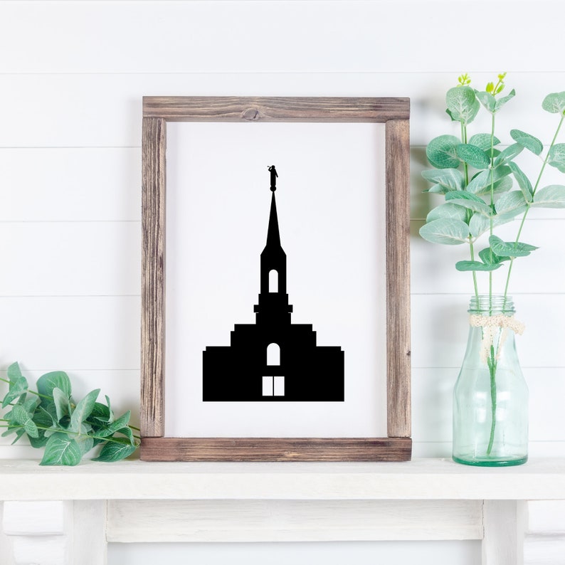 Star Valley Wyoming Temple LDS SVG PNG Cricut Silhouette - Etsy