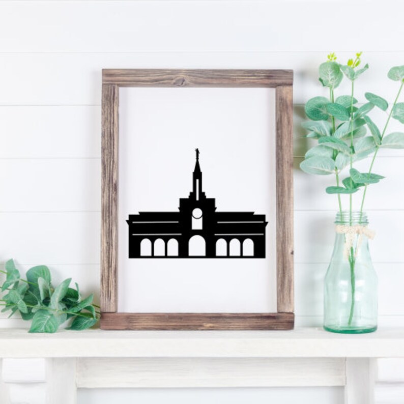 Bountiful Utah Temple LDS - SVG, PNG, Cricut, Silhouette - Digital File ...