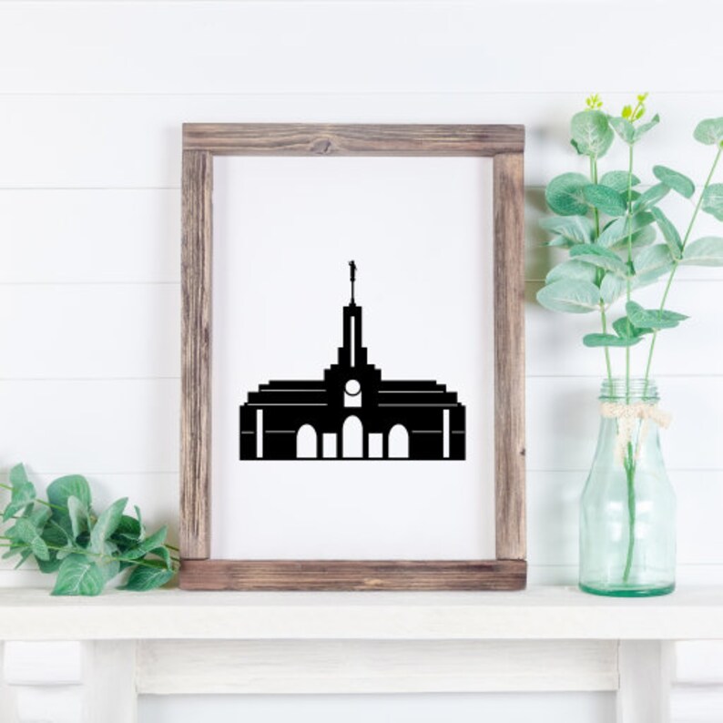 Mount Timpanogos Utah Temple LDS - SVG, PNG, Cricut, Silhouette ...