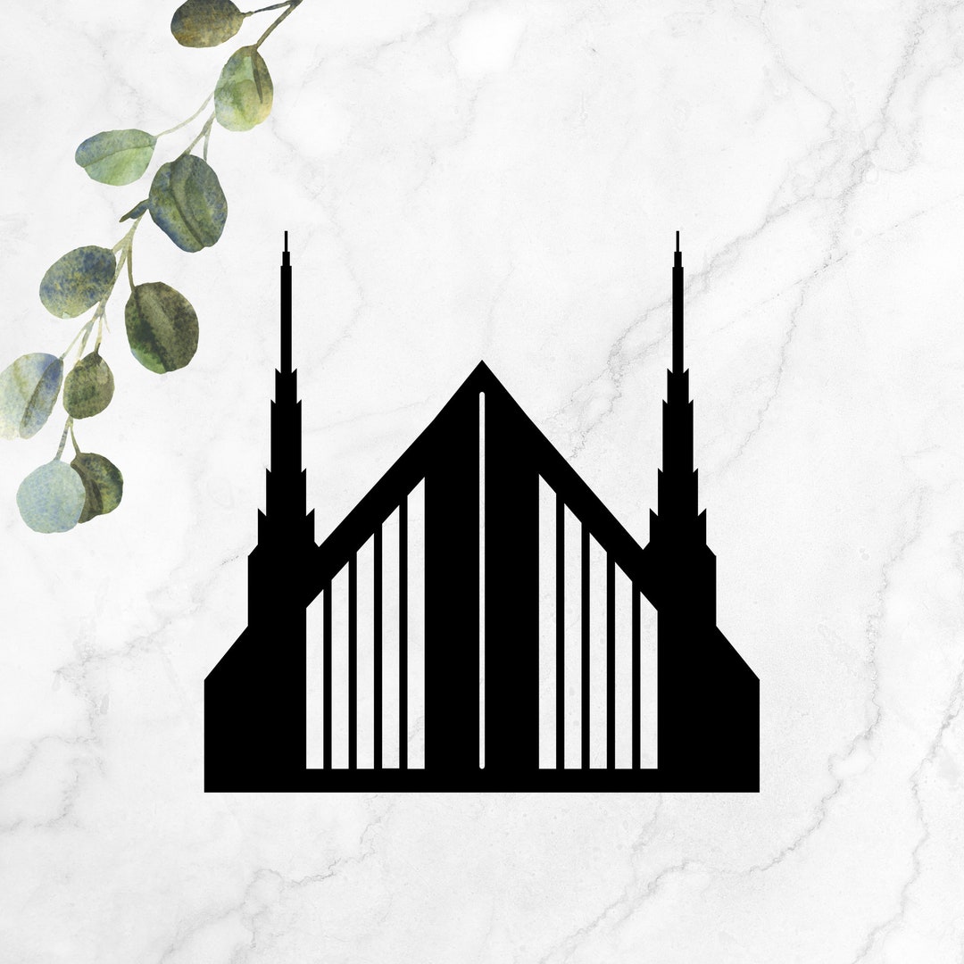 Las Vegas Nevada Temple LDS - SVG, PNG, Cricut, Silhouette - Digital ...