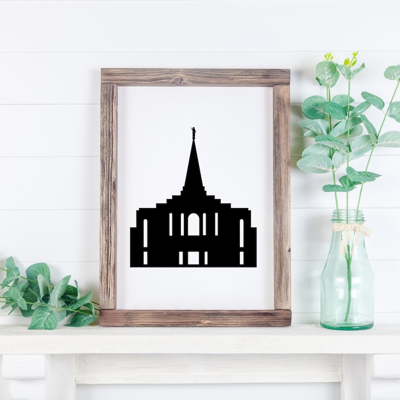 Gilbert Arizona Temple LDS - SVG, PNG, Cricut, Silhouette - Digital ...