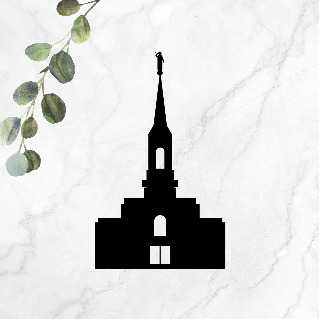 Star Valley Wyoming Temple LDS - SVG, PNG, Cricut, Silhouette - Digital ...