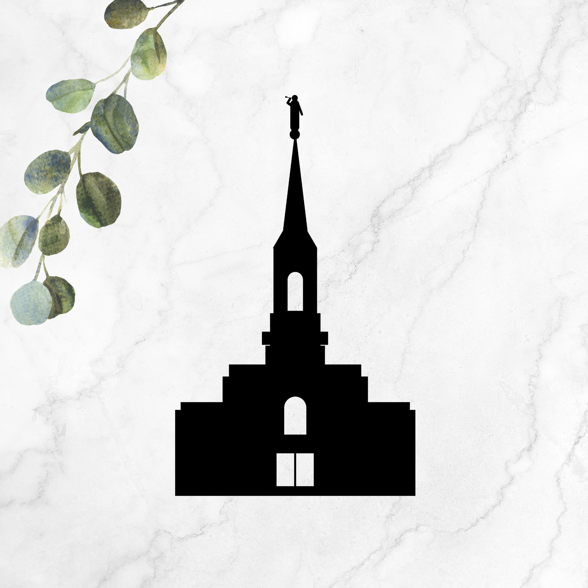 Star Valley Wyoming Temple LDS SVG PNG Cricut Silhouette - Etsy