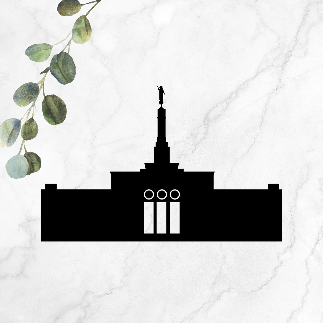 Louisville Kentucky Temple LDS - SVG, PNG, Cricut, Silhouette - Digital ...