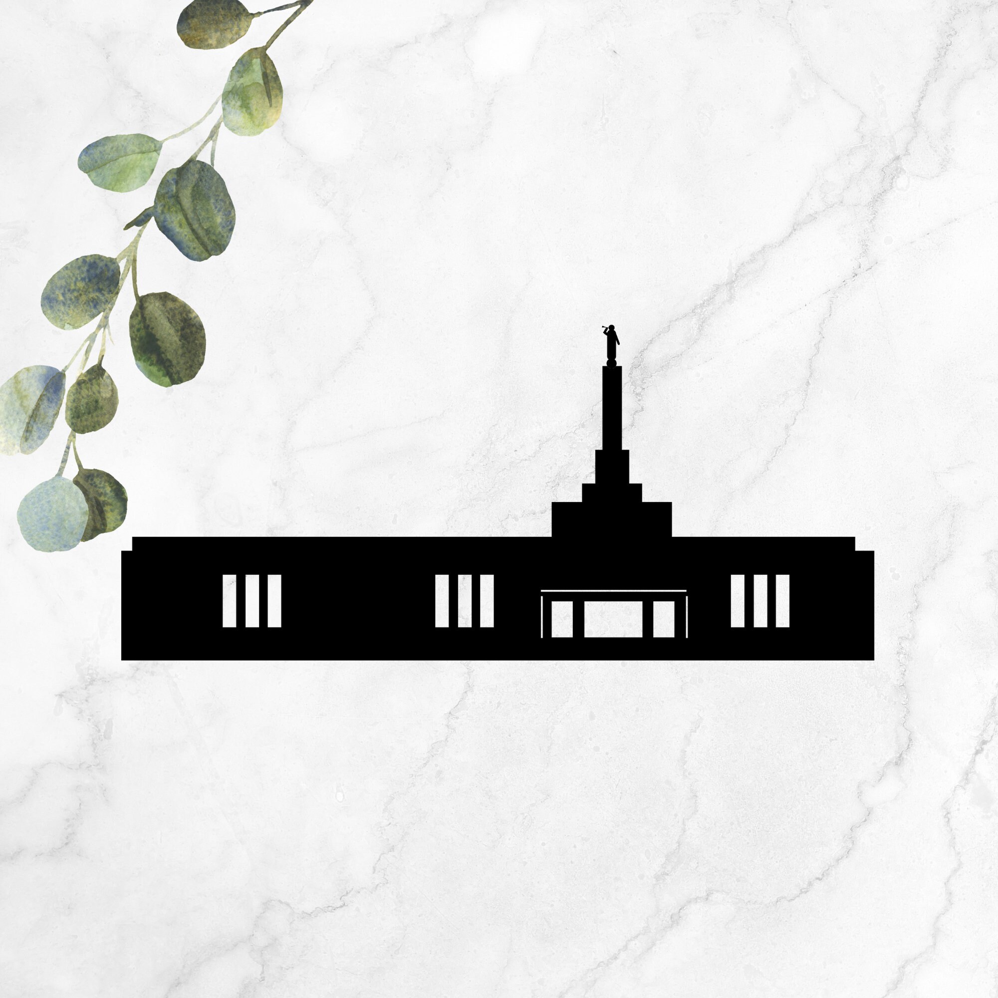 Reno Nevada Temple LDS - SVG, PNG, Cricut, Silhouette - Digital File - Etsy