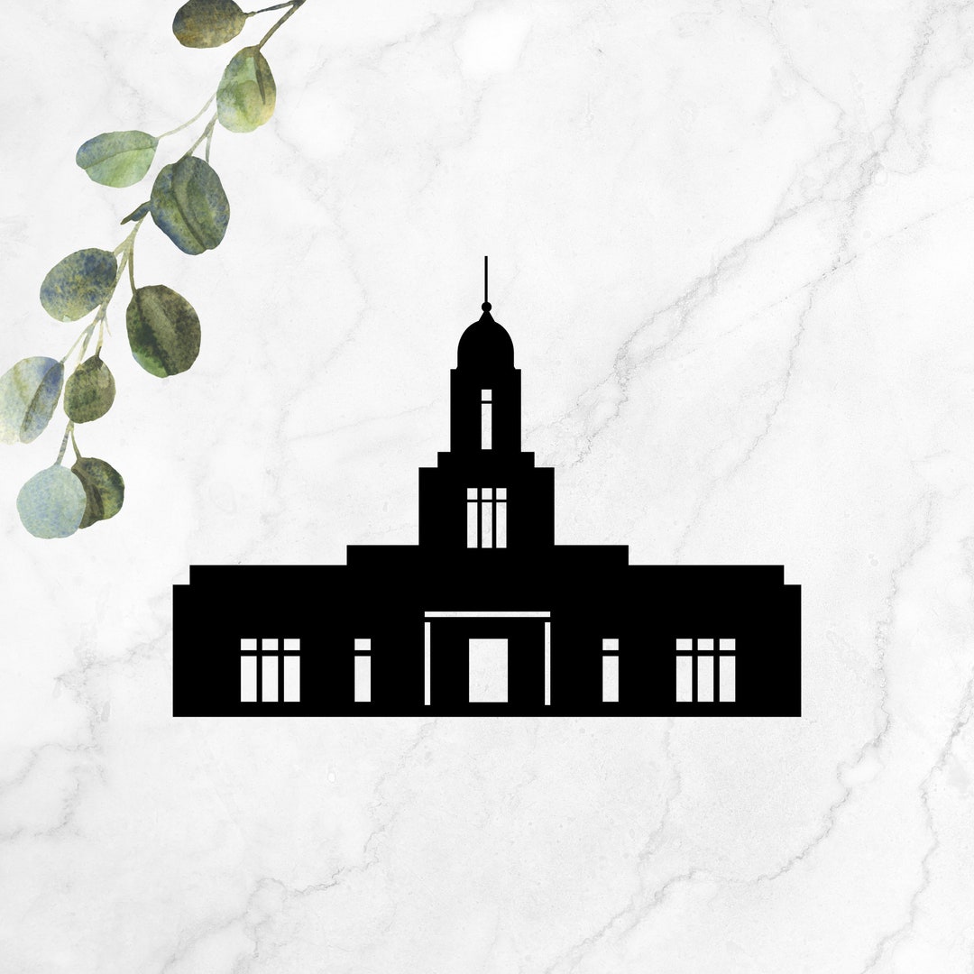 Knoxville Tennessee Temple LDS - SVG, PNG, Cricut, Silhouette - Digital ...