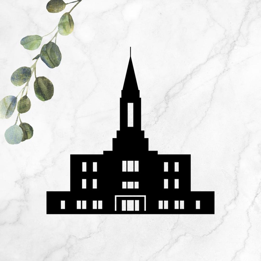 Lehi Utah Temple LDS - SVG, PNG, Cricut, Silhouette - Digital File - Etsy