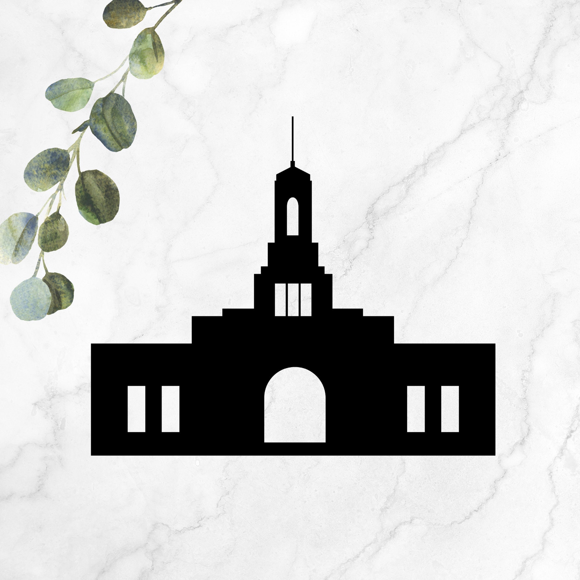 Helena Montana Temple LDS SVG, PNG, Cricut, Silhouette Digital File - Etsy