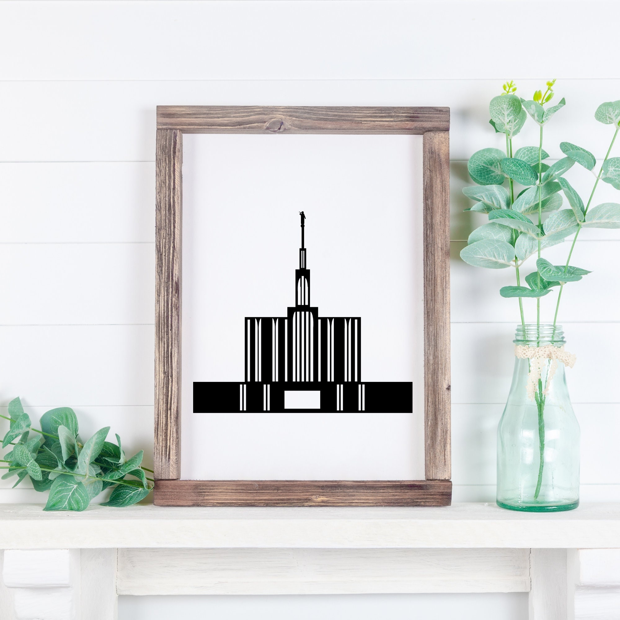Seattle Washington Temple LDS - SVG, PNG, Cricut, Silhouette - Digital ...