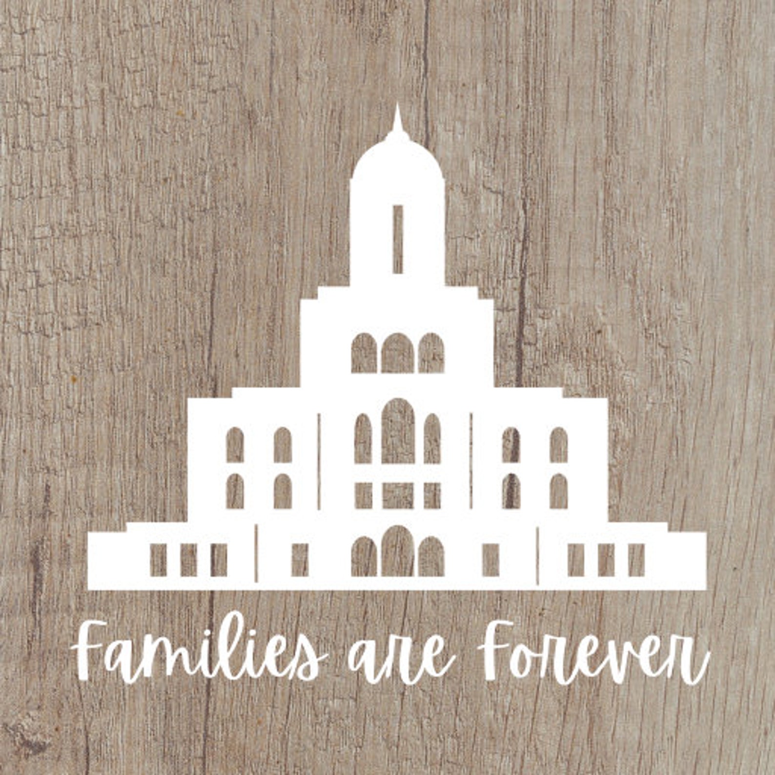 Deseret Peak Utah Temple LDS SVG, PNG, Cricut, Silhouette Digital File ...