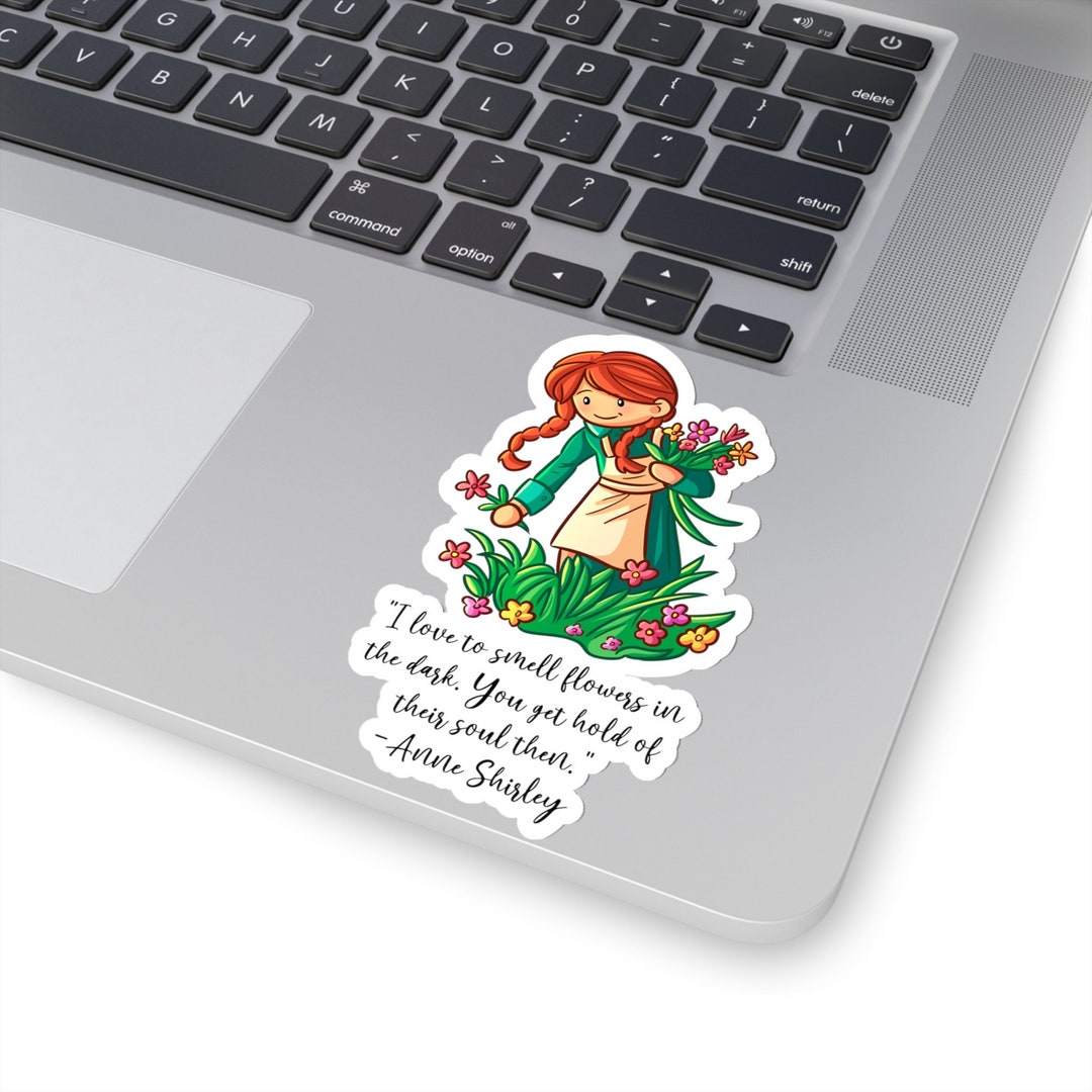 Anne of Green Gables Sticker, Book Lover Gift, Book Lover Sticker ...
