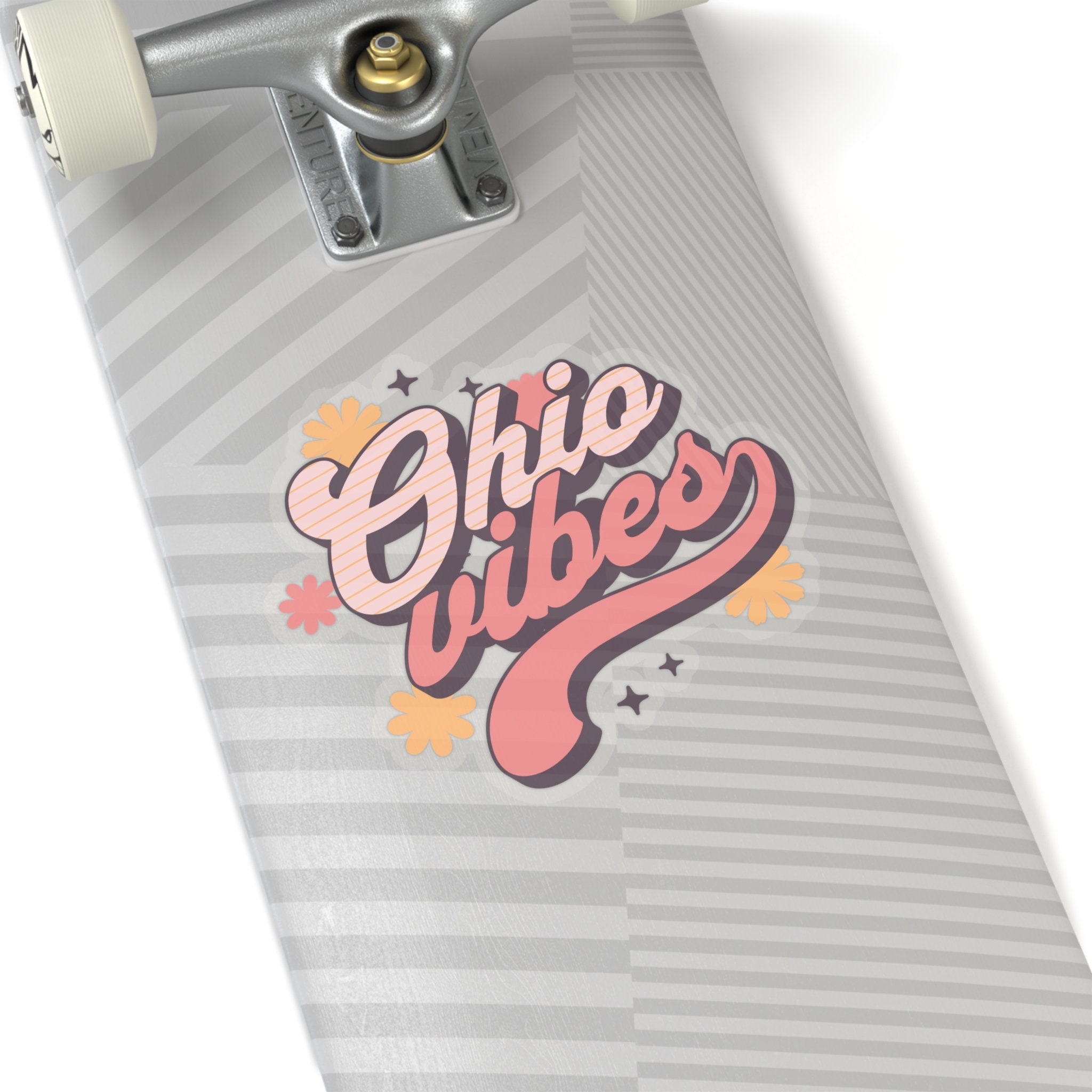 Ohio Vibes Sticker, Ohio Pride Sticker, Ohio Fan Sticker, Buckeye ...