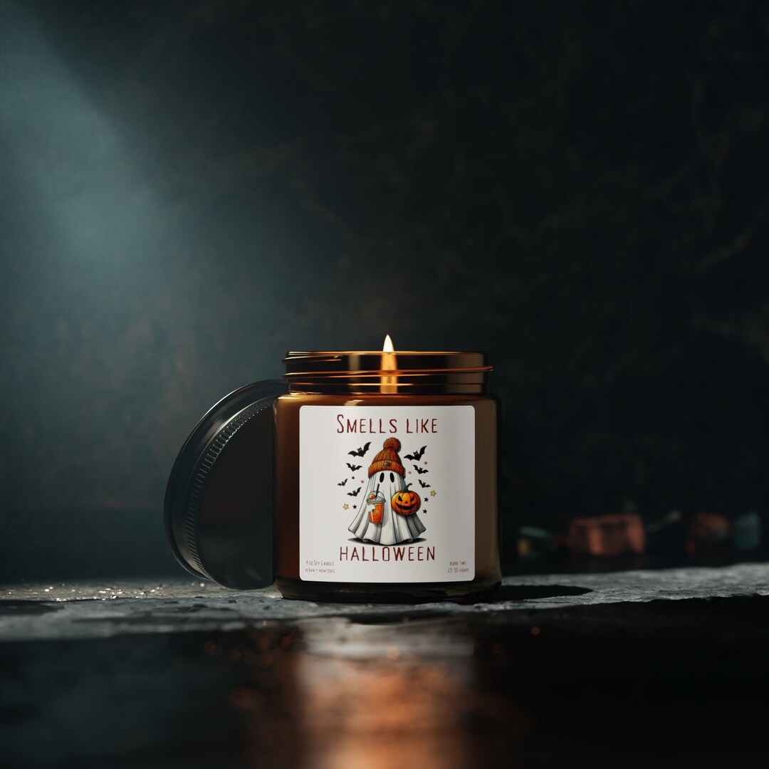 Smells Like Halloween Fall Candles, Funny Halloween Gift, Pumpkin Lover ...