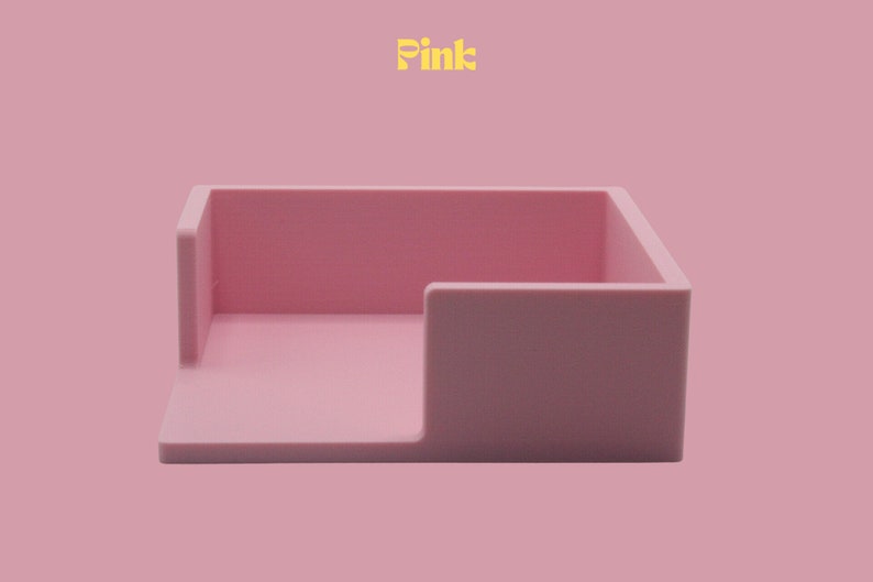 Minimal Sticky Note Holder Office Decor Desk Decor Desk - Etsy