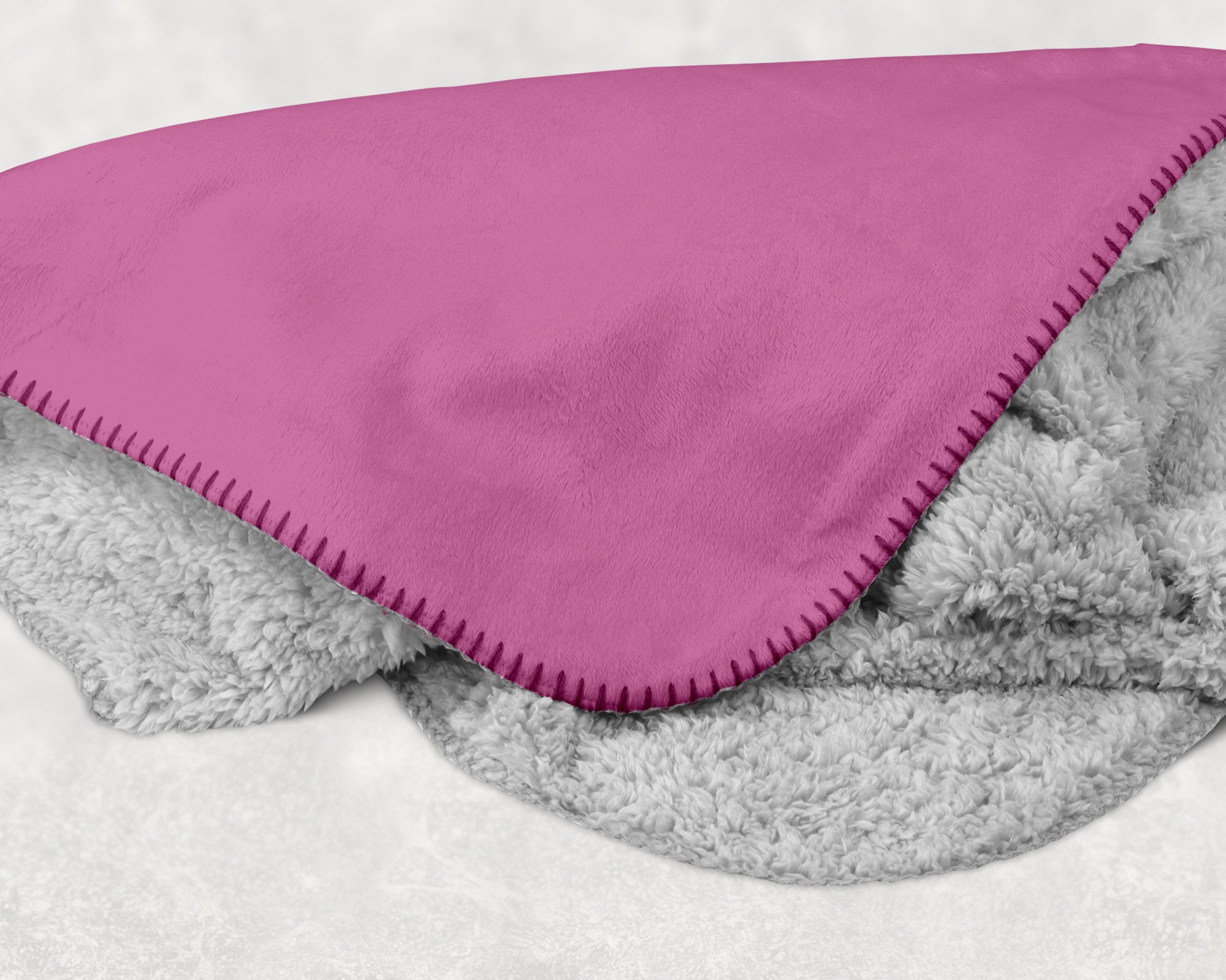 Offroading Pink Sherpa Blanket, 4x4 Fleece Blanket, Offroading ...