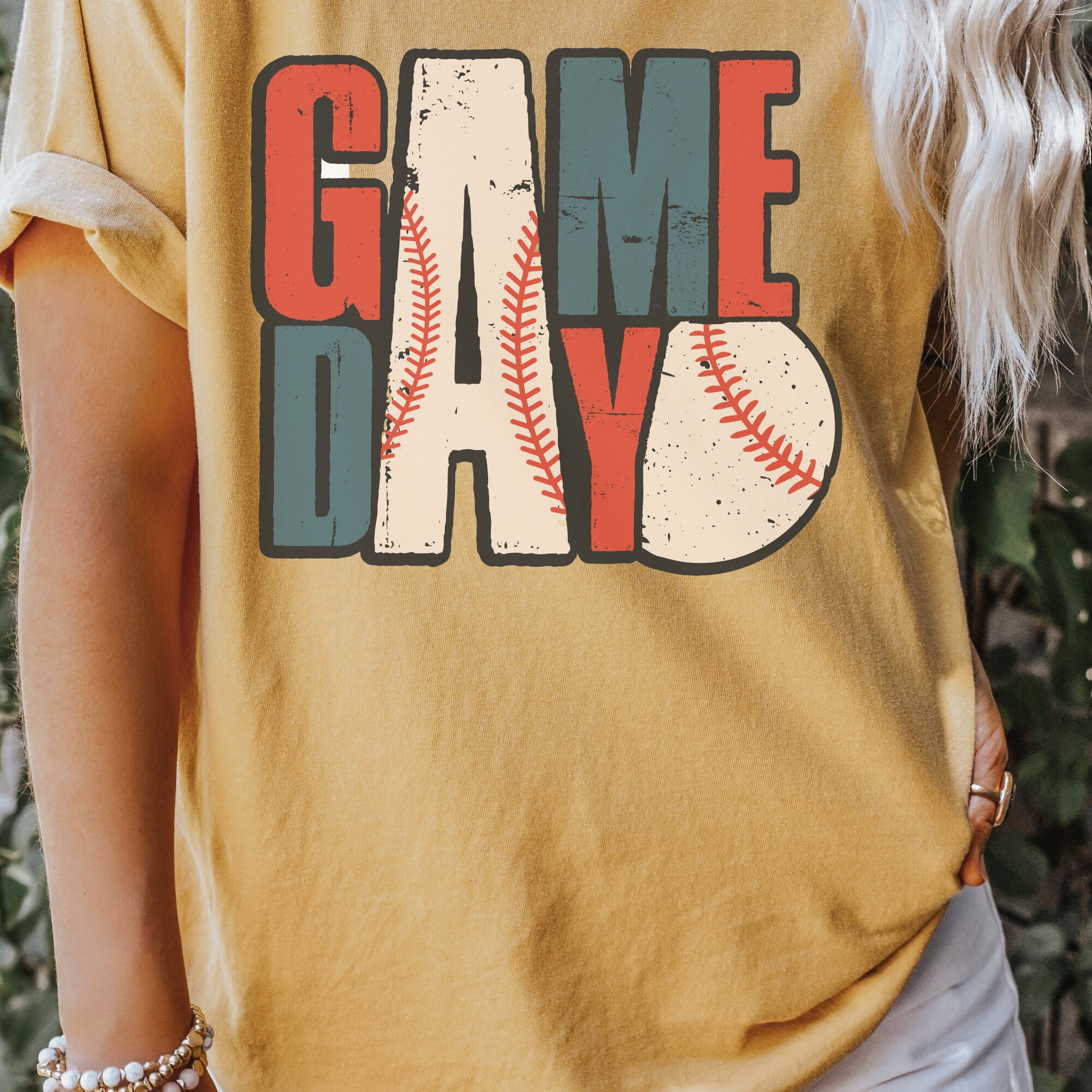Comfort Colors Game Day Baseball T-shirt, Baseball Fan Gift, Baseball ...