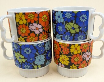 Flower Power Japan Mug - Etsy