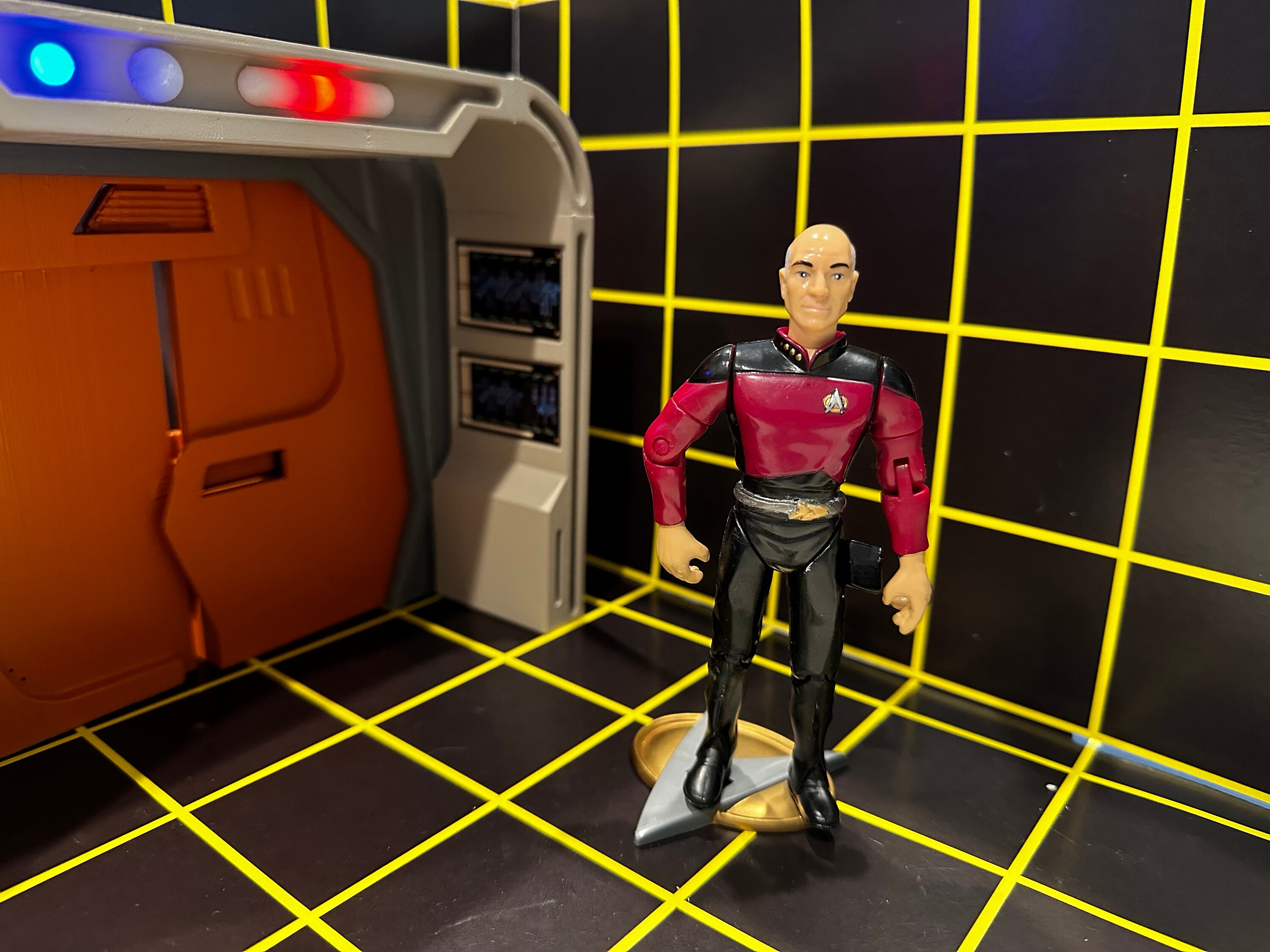 Captain Picard From yesterday s Enterprise TNG Season 3 Wave 1 Etsy UK