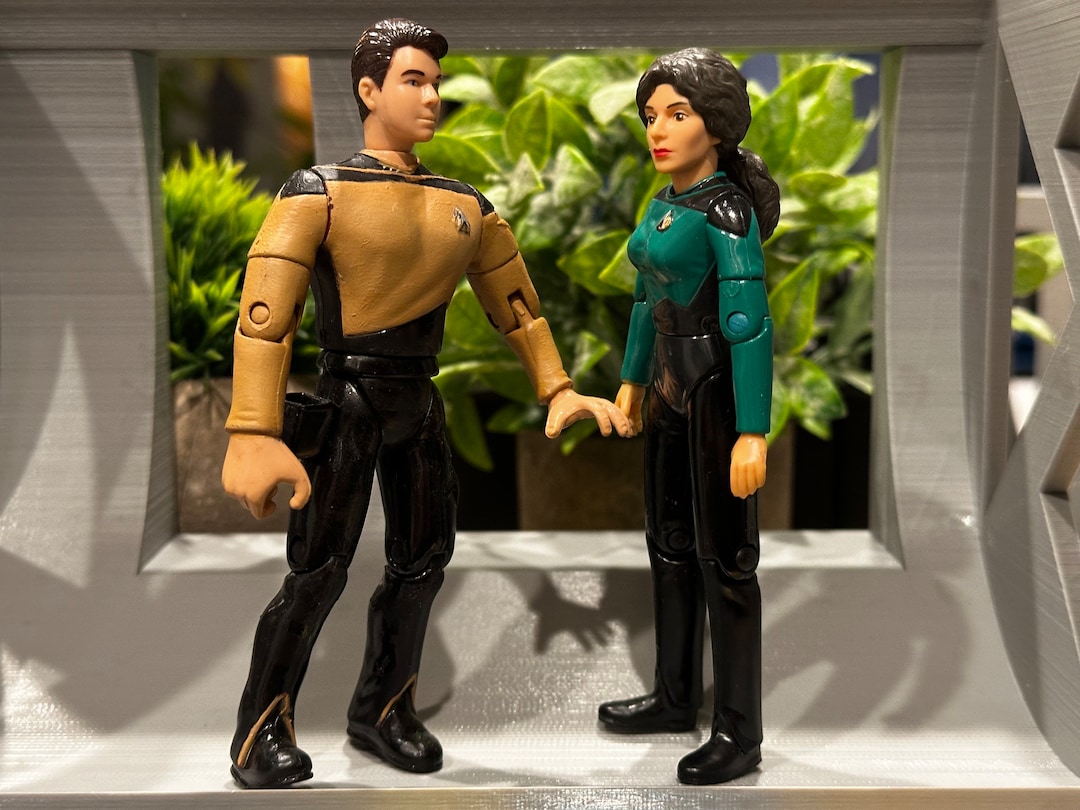 Imzadi 2-pack Riker/troi [star Trek Early Years Line] - Etsy