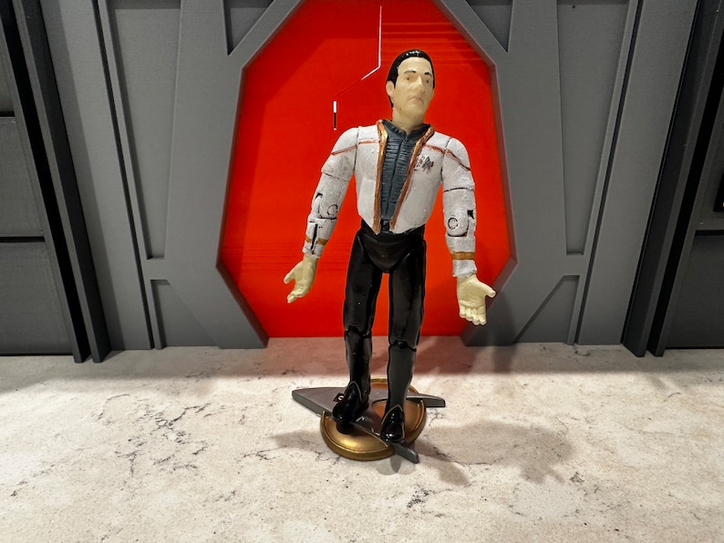 Lt Cmdr Data in Dress Uniform [star Trek TNG Movie Line - Wave 1] - Etsy