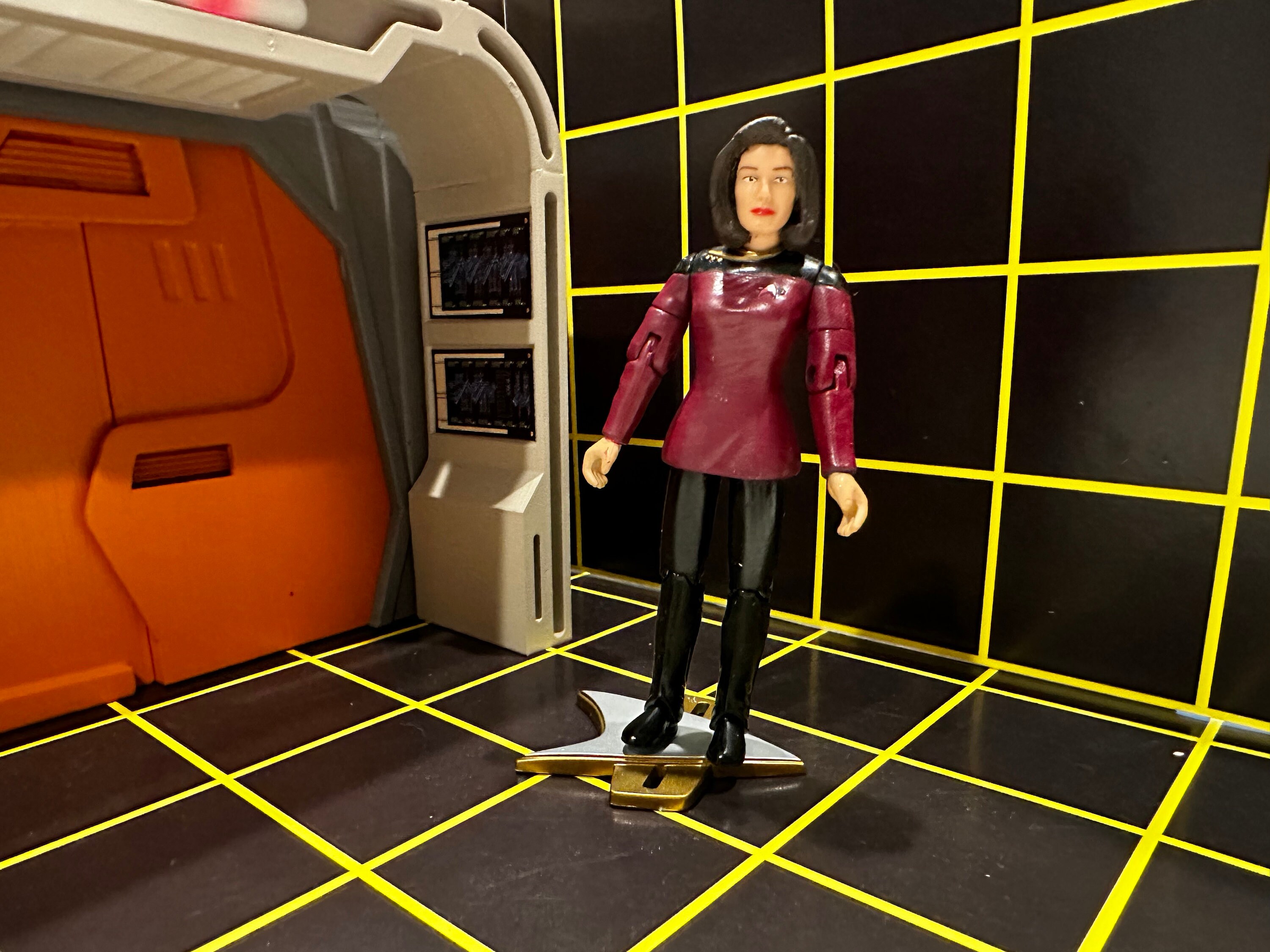 Captain Katherine Janeway in Dress Uniform star Trek Voyager Wave 1 - Etsy