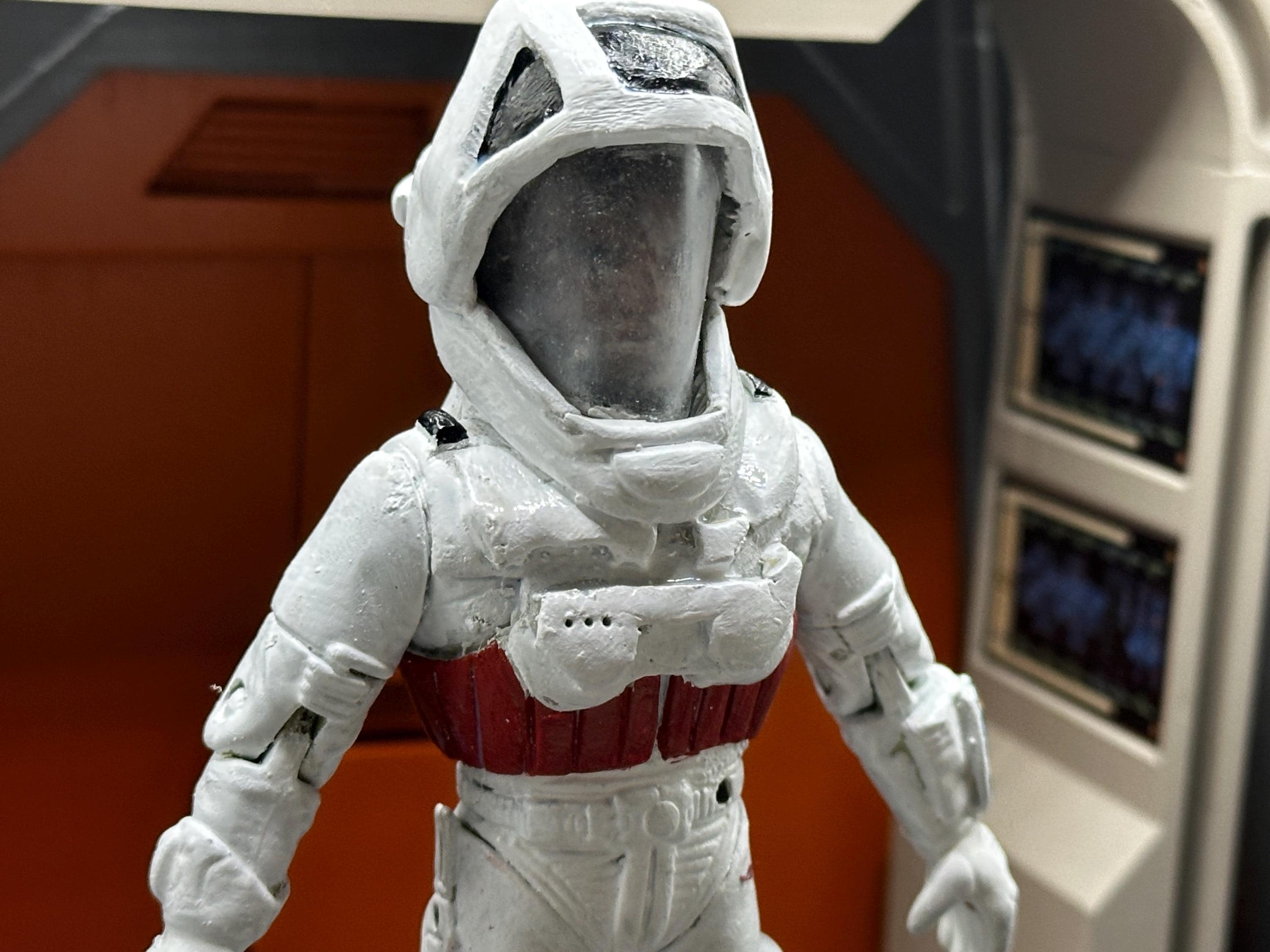 Lieutenant Commander Worf in EV Suit From First Contact [star Trek TNG ...