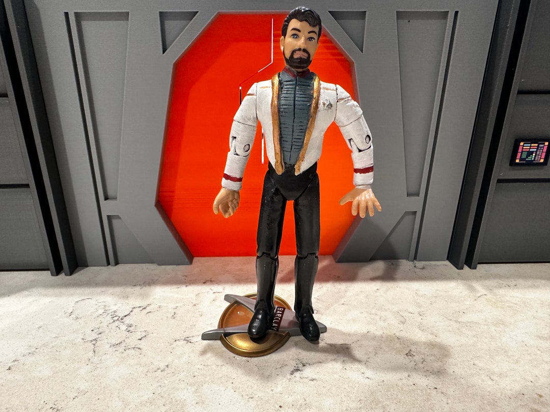Commander Riker in Dress Uniform star Trek TNG Movie Line Wave 1 - Etsy