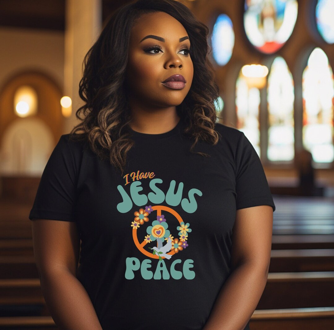 Peace Sign, Jesus Gives Peace, Groovy Cool Christian Trend, Wildflower ...