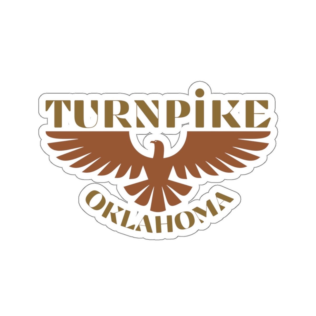 Turnpike Sticker, Oklahoma Cowboy Sticker, Western Sticker, Concert ...