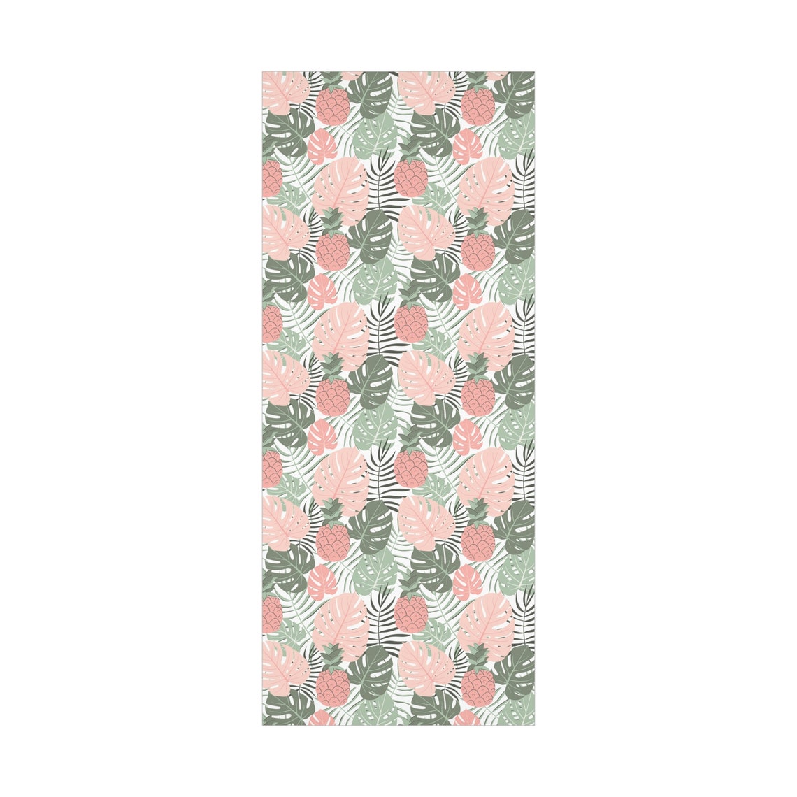 Tropical Gift Wrap Paper Hawaiian Leaves Gift Wrapping Tissue Pineapple ...