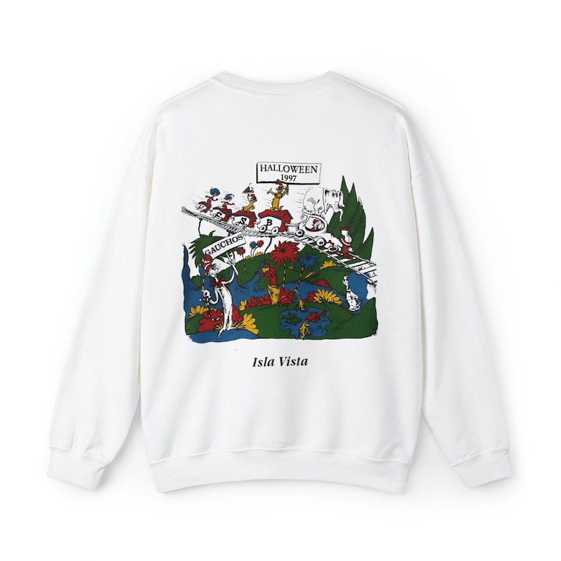 Dr. Seuss-inspired UCSB Halloween 1997 Whimsical Crewneck - Etsy