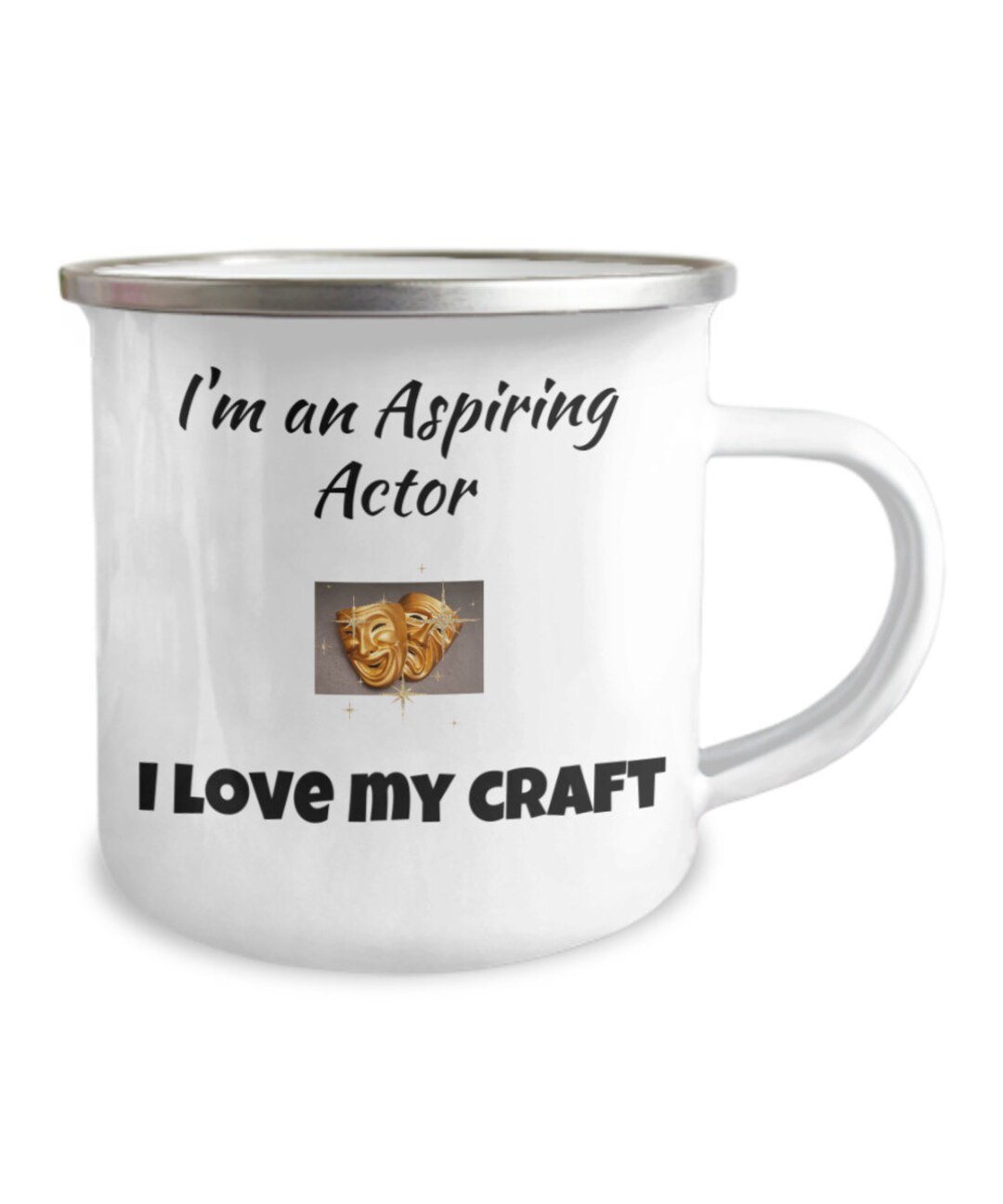 Aspiring Actor Camper Gift Mug, Birthday, Christmas, Cast Gift, Theatre ...