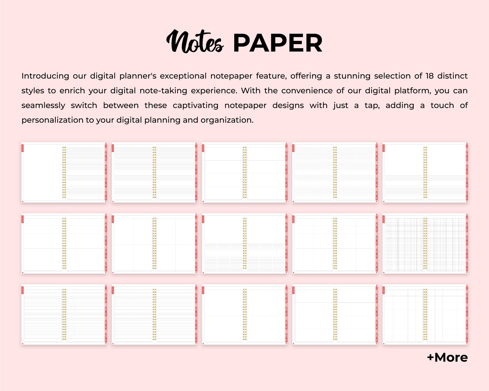 Ultimate All-in-one Undated Digital Planner Fillable Planner Goodnotes ...