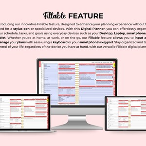 Ultimate All-in-one Undated Digital Planner Fillable Planner Goodnotes ...
