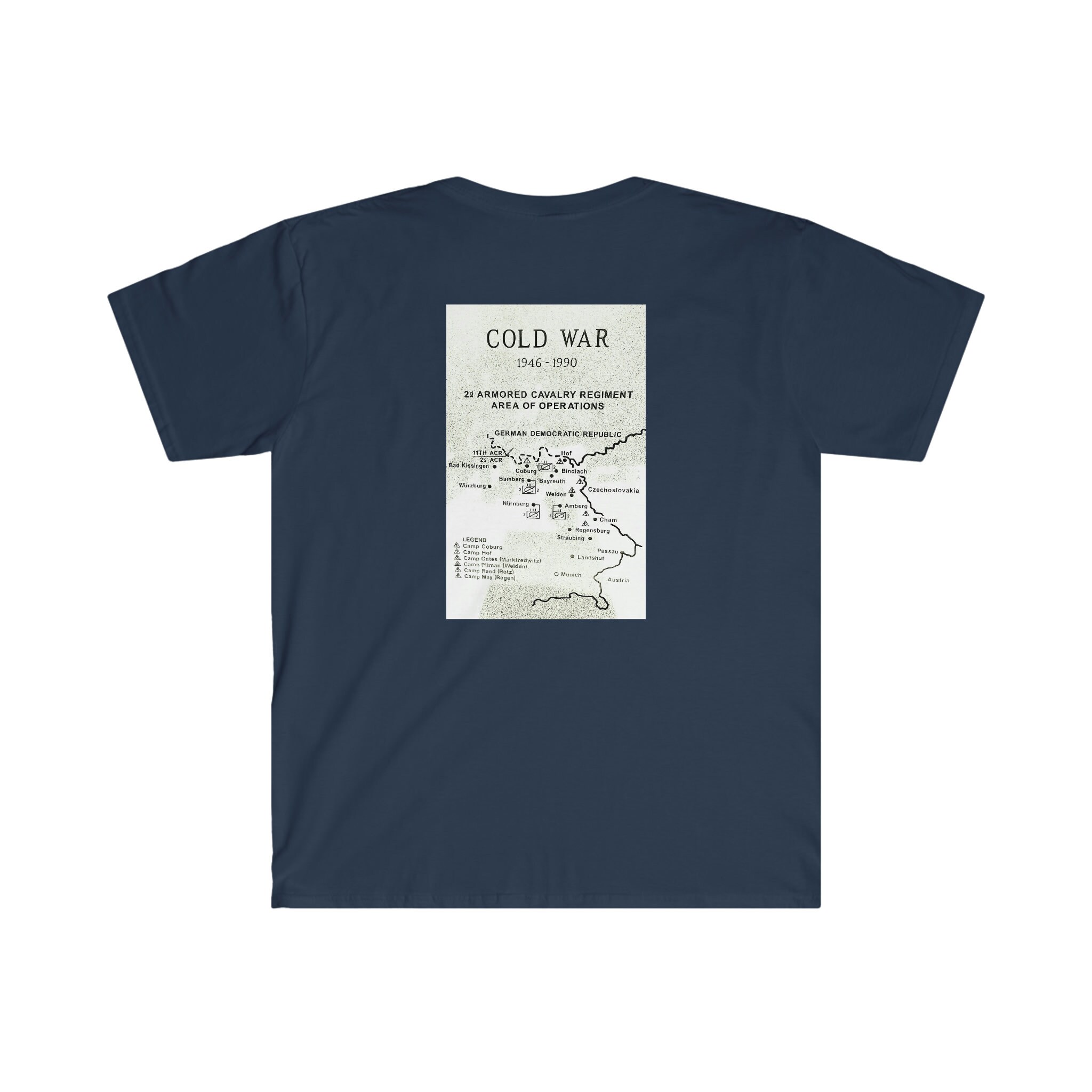 2ACR Cavalry Border Patrol T-shirt Germany Armored Unit T - Etsy