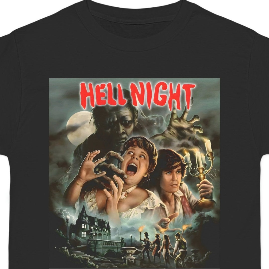 Horror Film T-shirt 1980s Horror Movie Tee 1980s Scary - Etsy