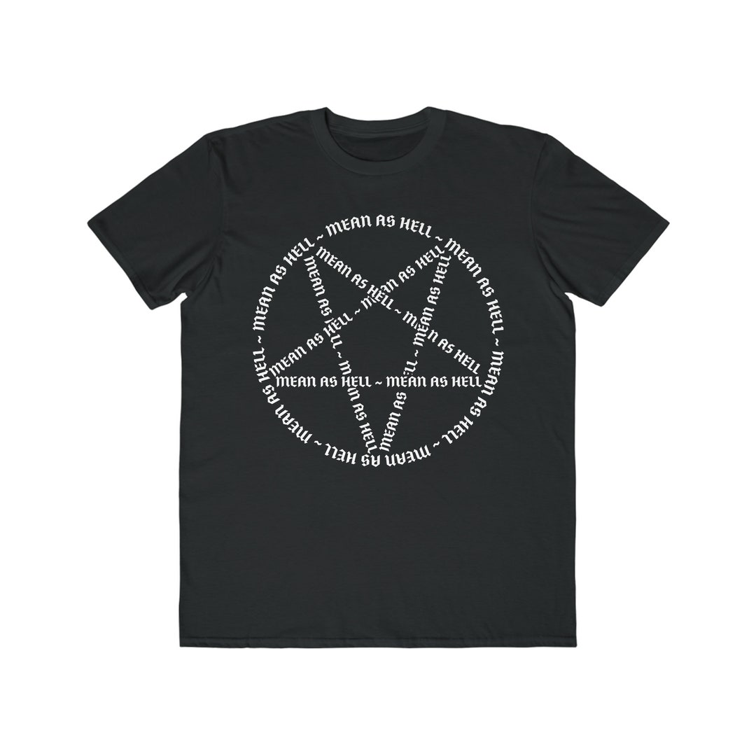 Mean as Hell Pentagram - Etsy