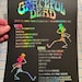 CUSTOM Setlist - Foiled Concert Souvenir Setlist - **choose Your Own ...
