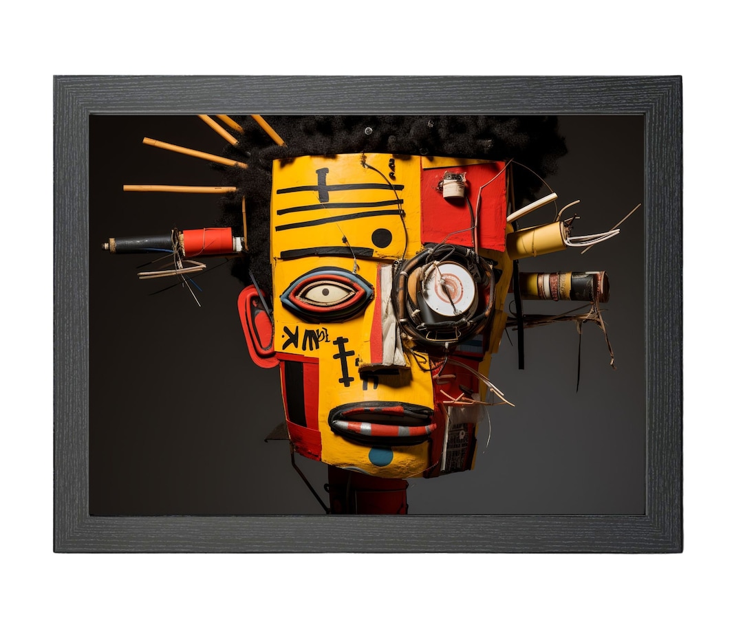 Neo-expressionism Reimagined - Digital Artwork With Found Objects and ...