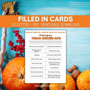 Thanksgiving Phrase Guessing Game, Thanksgiving Drawing Game ...