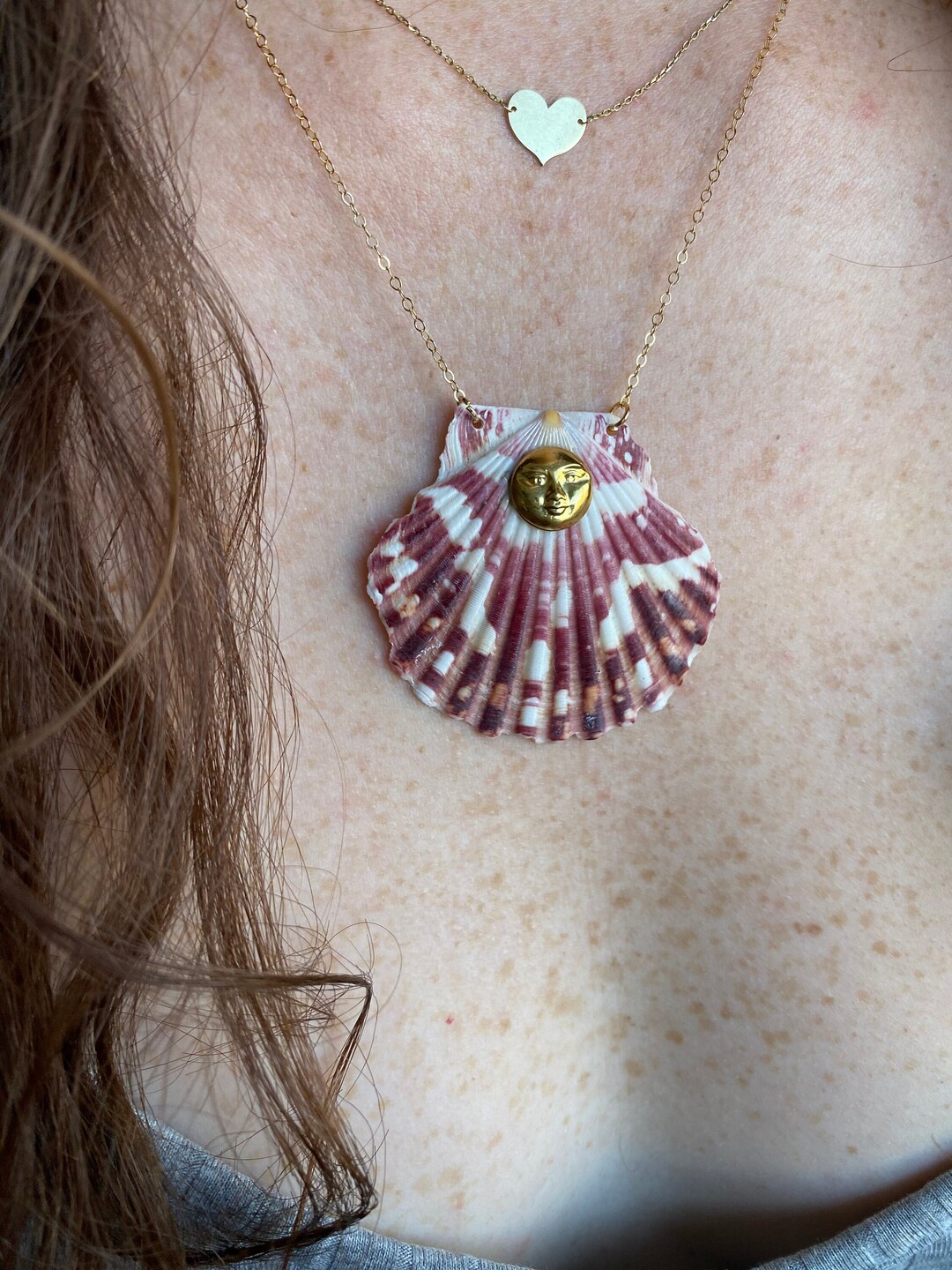 MERMAIDCORE | Shell Goddess Necklace | Renaissance Faire | Statement ...