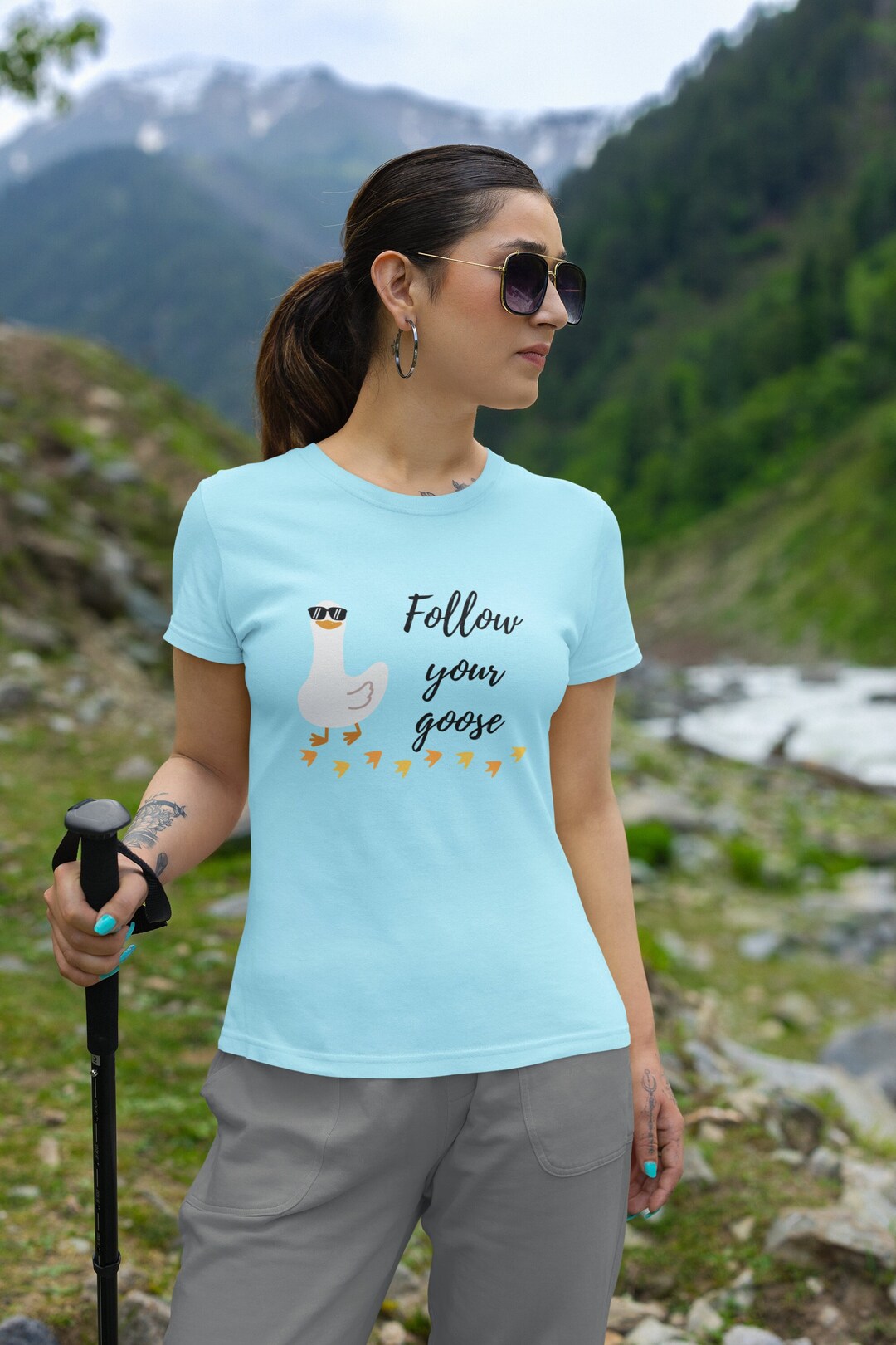 Follow Your Goose T-shirt - Etsy